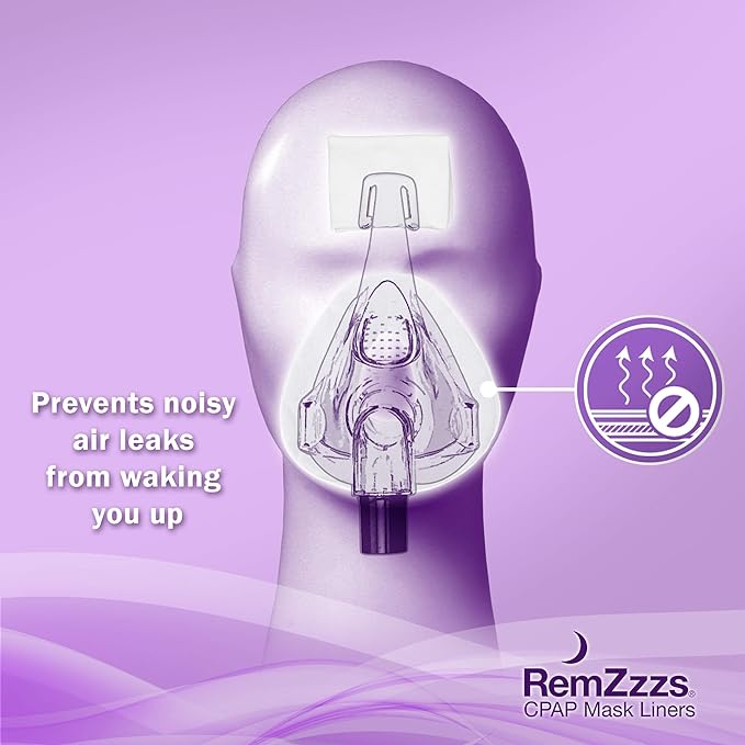 Patient Sleep Supplies. RemZzzs Padded Full Face CPAP Mask Liners (30 ...